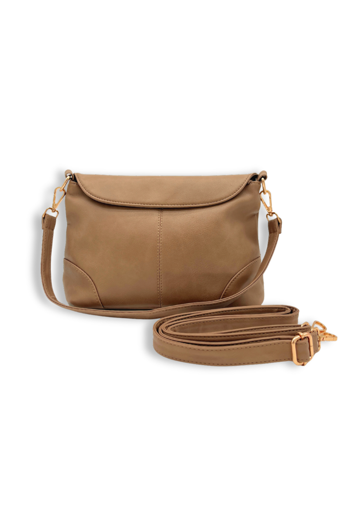Modern + Chic Kit Fold Over Crossbody Purse – Women's Handbag – modern+chic