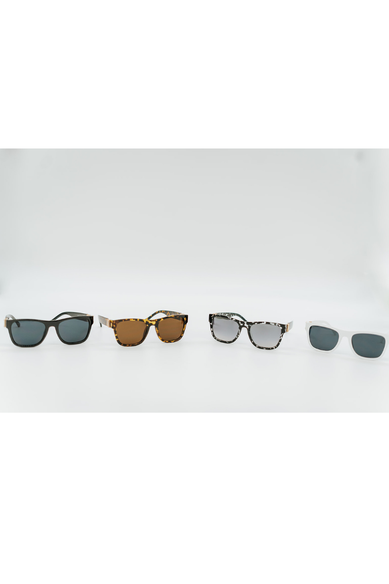 blake modern wayfarer sunglasses – modern+chic