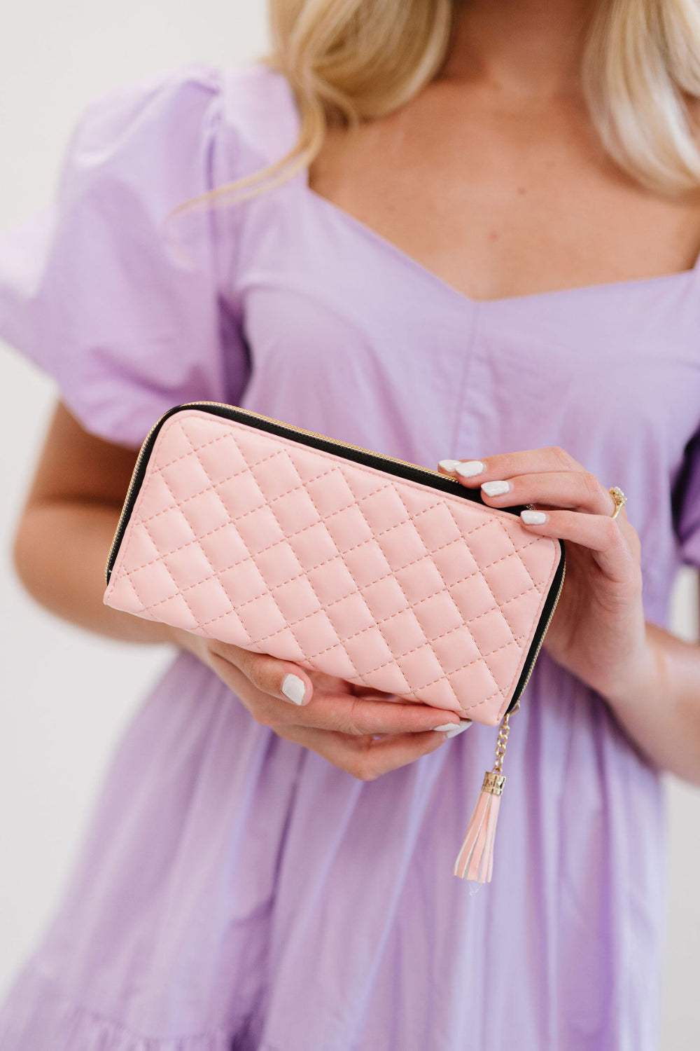Zara Quilted Wallet-Final Sale – modern+chic