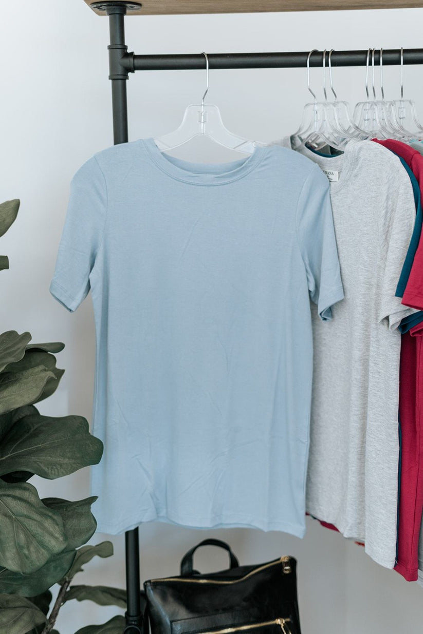 Stephanie Basic Tee - Final Sale – modern+chic